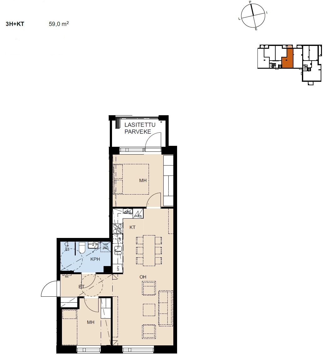 Kaljaasi Auroran kuja 4, 00540 Helsinki - Asuntosäätiö