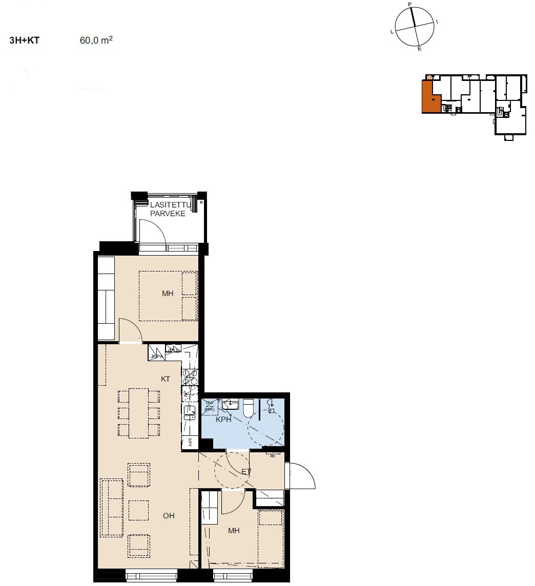 Kaljaasi Auroran kuja 4, 00540 Helsinki - Asuntosäätiö