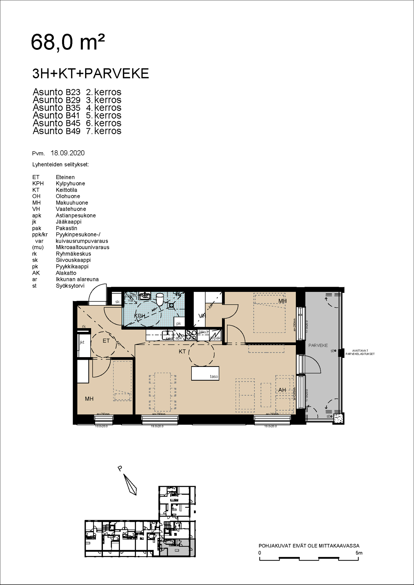 Kaljaasi Fortunan katu 4 A ja Fortunanpolku 11 B, 00540 Helsinki ...